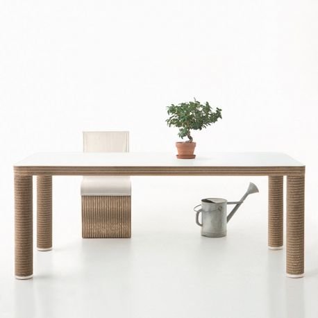 Pole, table rectangulaire éco-design Staygreen