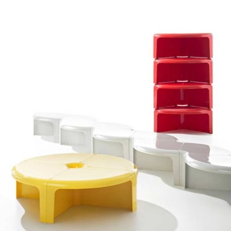 4/4, table basse design & étagère modulable B-line