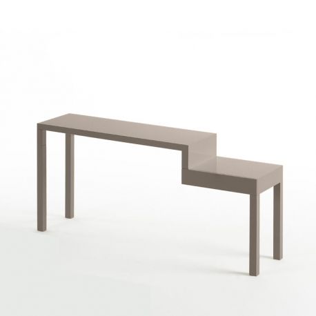 Step, console à tiroir laquée Kendo, design F. Rifé