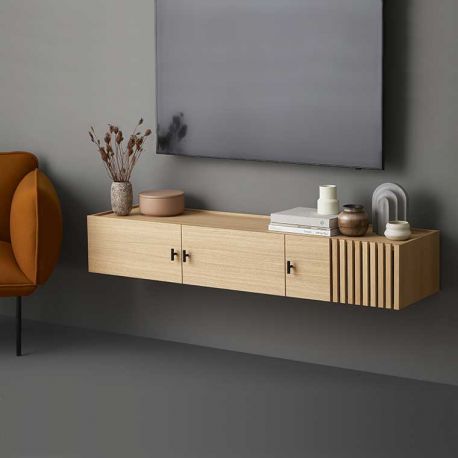 Rangement mural Array 3 portes Woud, design Says Who