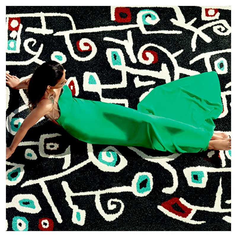 Las Flores de Klee, tapis d'extérieur Vondom